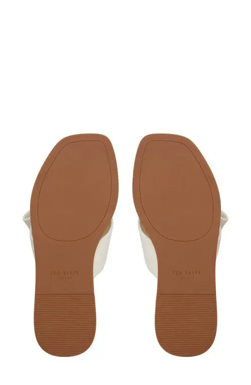Ted Baker London Spencer Slide Sandal - White/bone