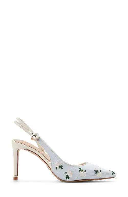 Ted Baker London Sadie Floral Embroidered Slingback Pumps
