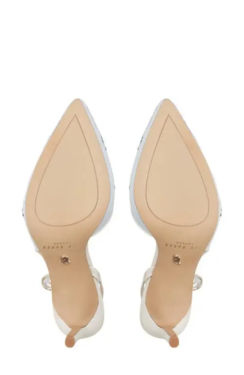 Ted Baker London Sadie Floral Embroidered Slingback Pumps