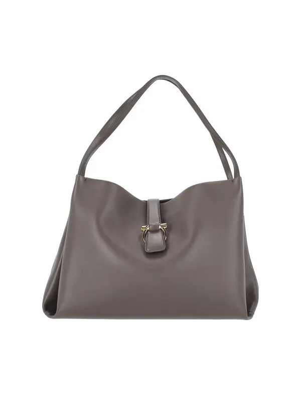 FERRAGAMO Gancini Large Tote Bag - Gray