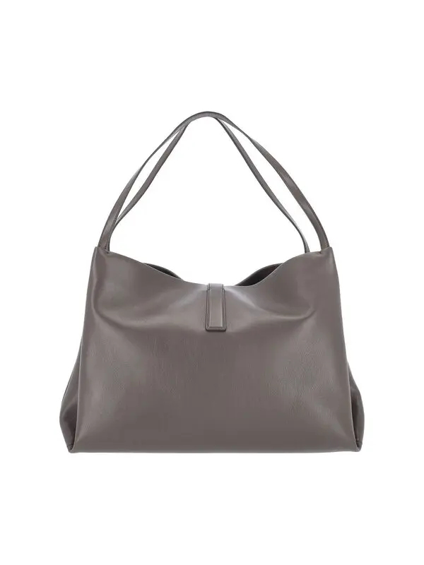 FERRAGAMO Gancini Large Tote Bag - Gray