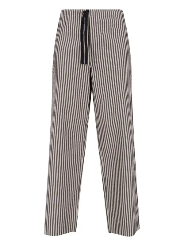 P.a.r.o.s.h Striped Pants - Brown
