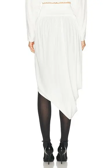 Alaïa Twisted Asymmetrical Skirt
