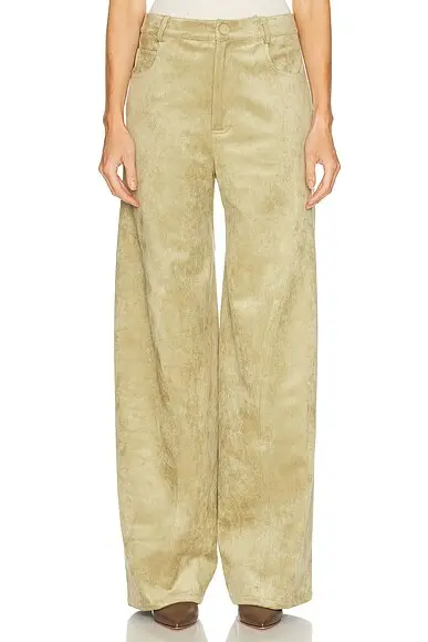Alexis Rustikan Wide Leg Pants - Olive