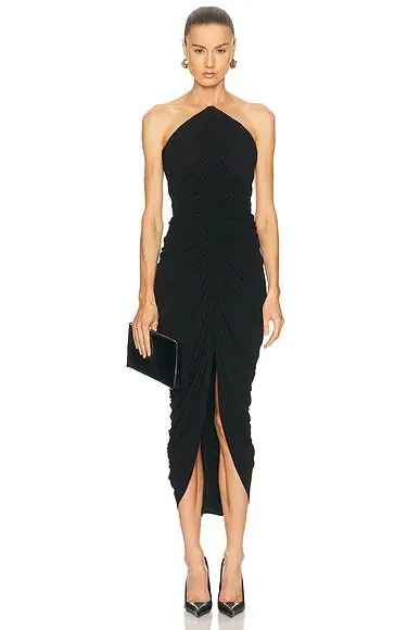 Alexander Wang Structured Bodice Midi Dress