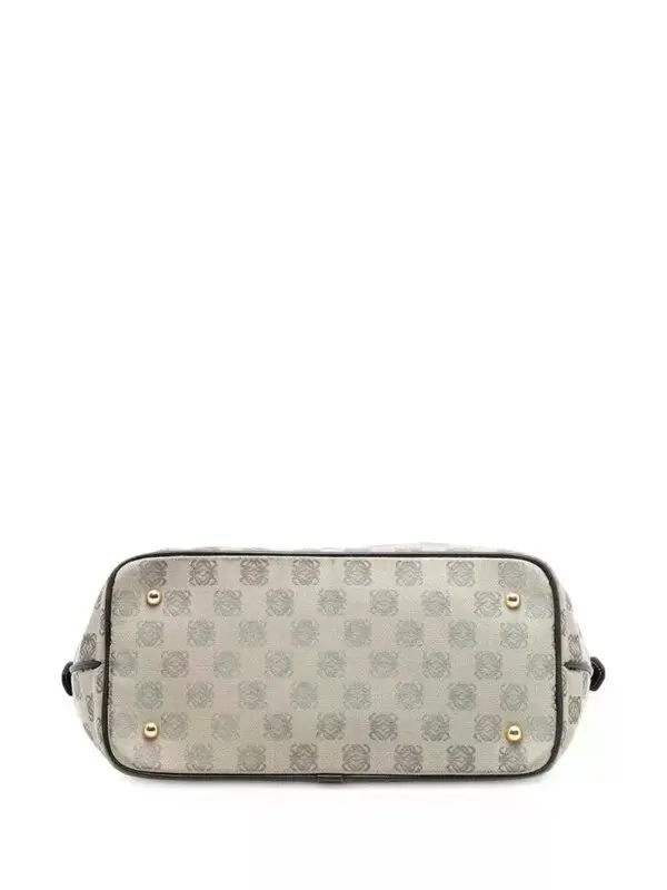 Loewe 2010 Anagram Canvas Tote Bag