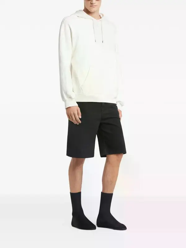 COURREGES Hammer Logo-patch Shorts - Neutrals