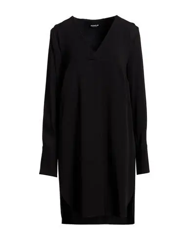 DONDUP Mini Dress In Cady - Black