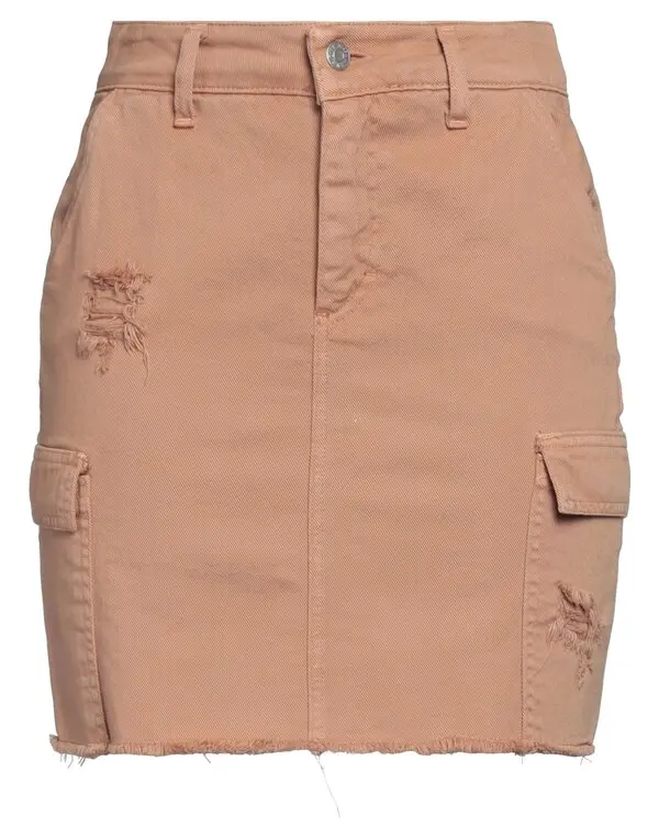 HAVEONE Denim Pencil Skirt