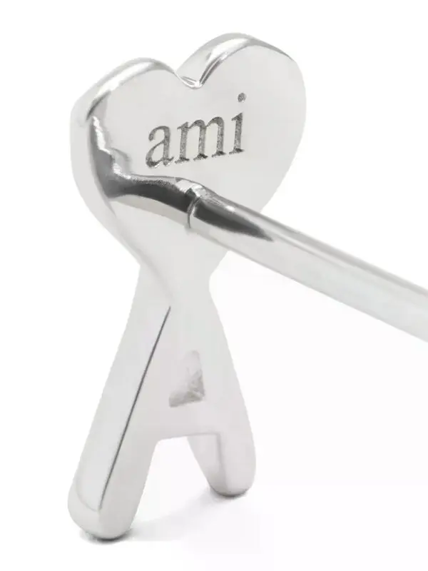 AMI Paris De Coeur Stud Earrings