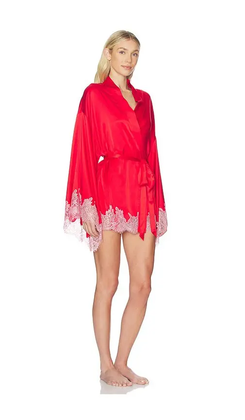 SKIMS Silk Lace Robe