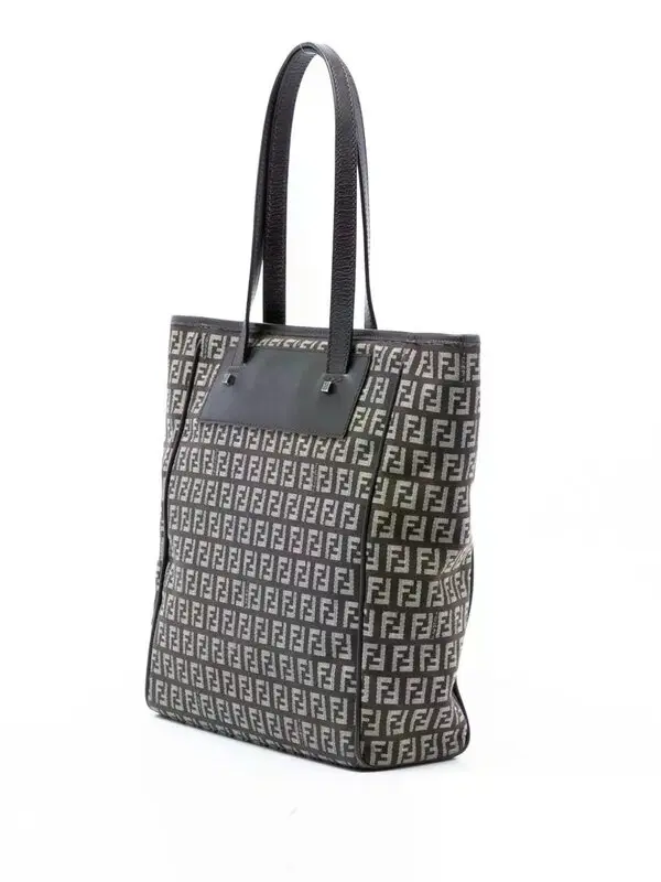 Fendi Zucchino Canvas Tote Bag