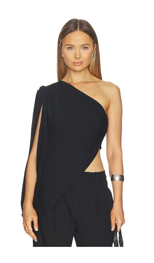 Superdown Asymmetrical One-shoulder Top