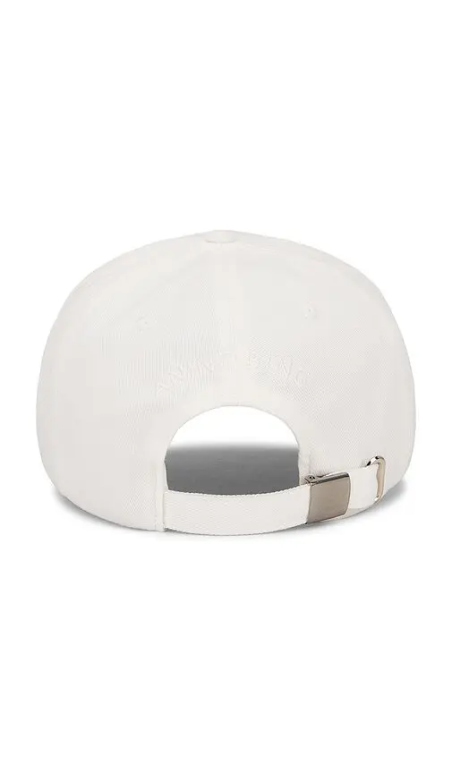 ANINE BING Jeremy Baseball Cap - Ivory