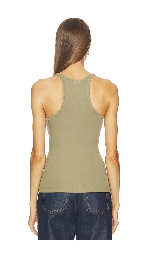GRLFRND Slim Racer Tank - Llight Olive