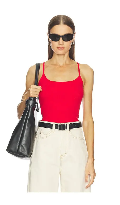 GRLFRND Essential Cami - Red