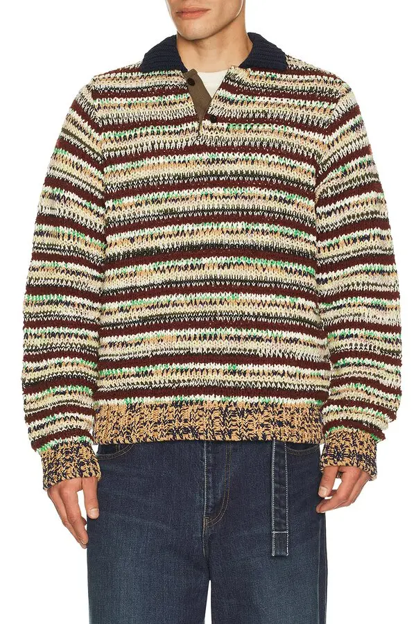 Sacai Mix Knit Pullover
