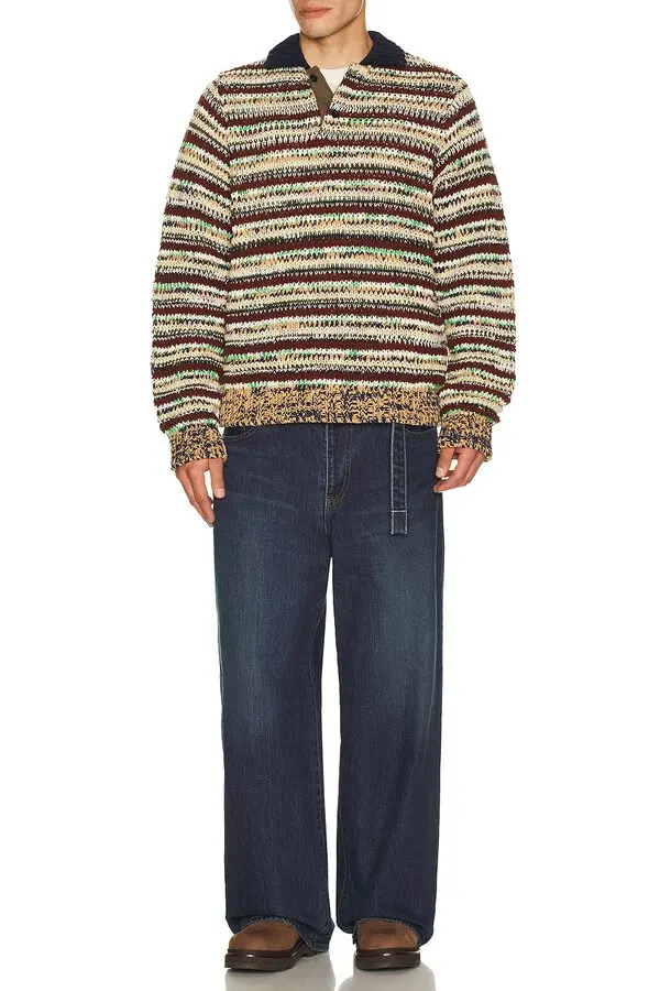 Sacai Mix Knit Pullover