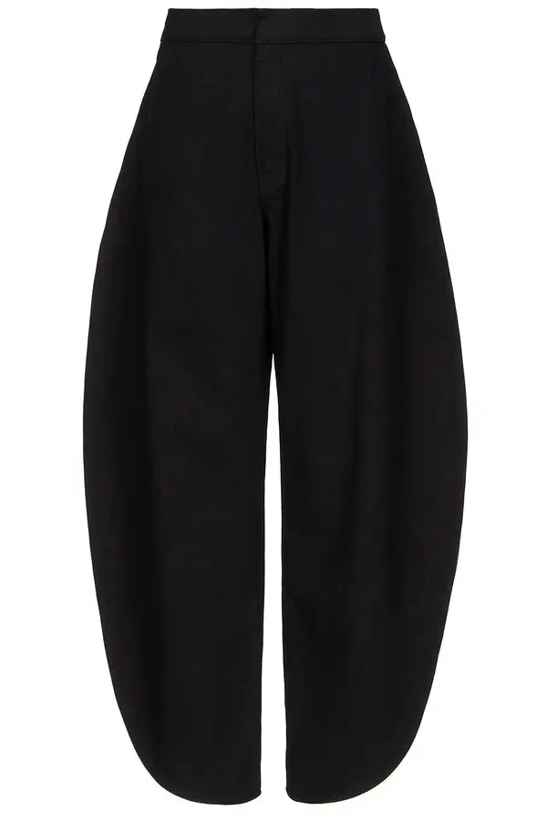 Alaïa Petal Horseshoe Leg Trousers