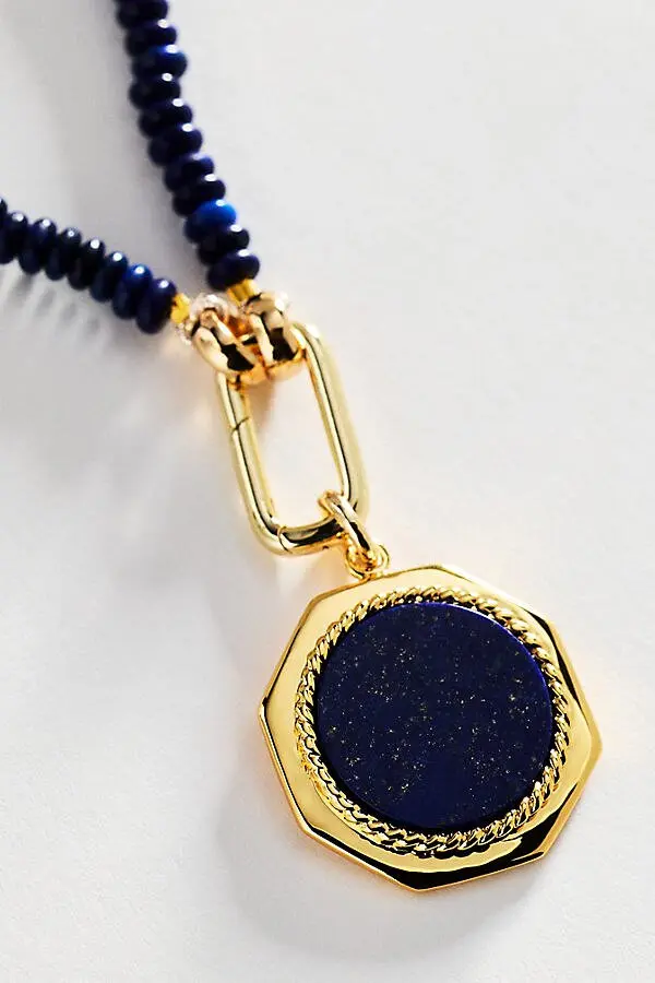 BY ALONA Indra Lapis Pendant Necklace