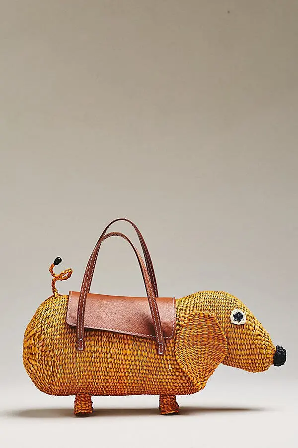 SENSI STUDIO Straw Dog Bag