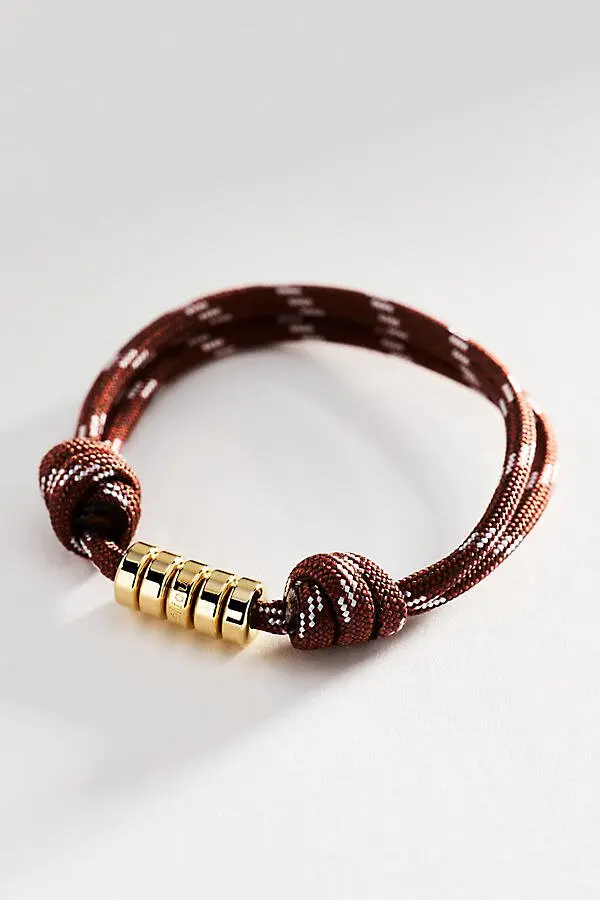 Éliou Cade Cord Bracelet - Brown