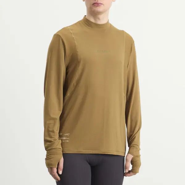 BANDIT Aura Grid Mockneck Long Sleeve