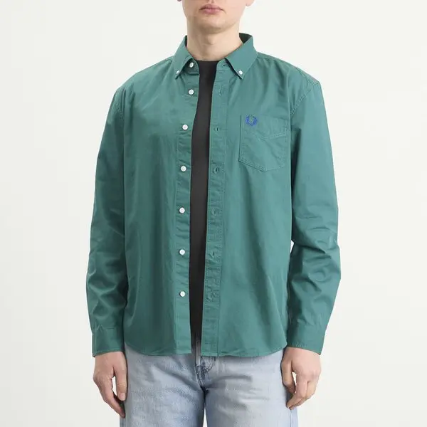 Fred Perry Washed Twill Shirt