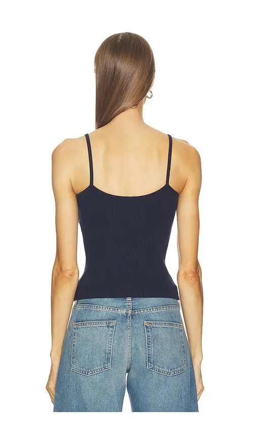 GRLFRND Essential Ribbed Cami - Navy