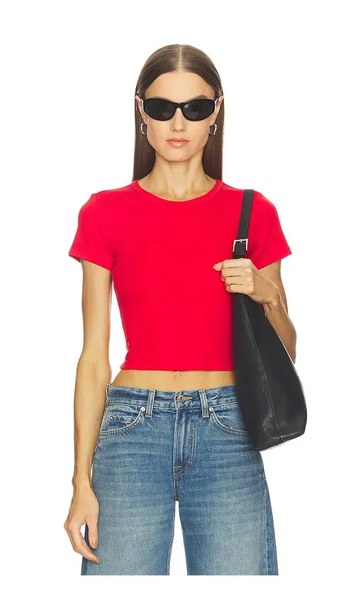 GRLFRND Baby Tee - Red
