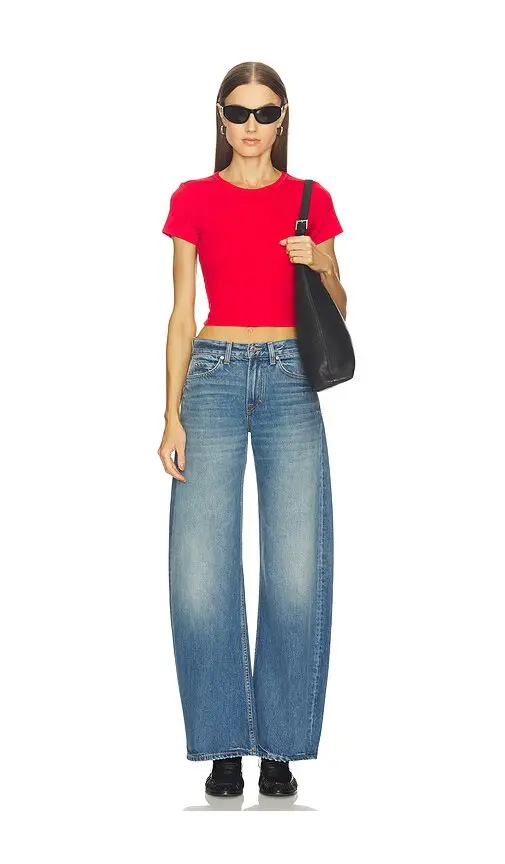 GRLFRND Baby Tee - Red