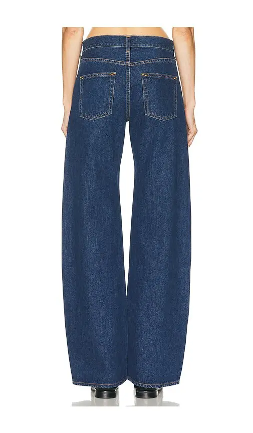 GRLFRND Rory Short Rise Baggy Denim Jeans