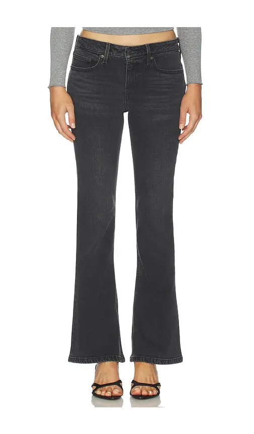 LEVI'S Low Slim Boot Jeans - Black