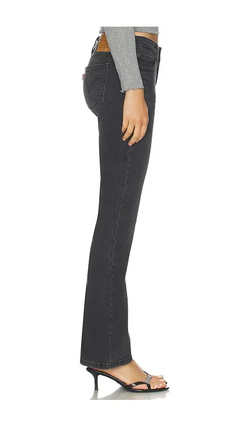 LEVI'S Low Slim Boot Jeans - Black