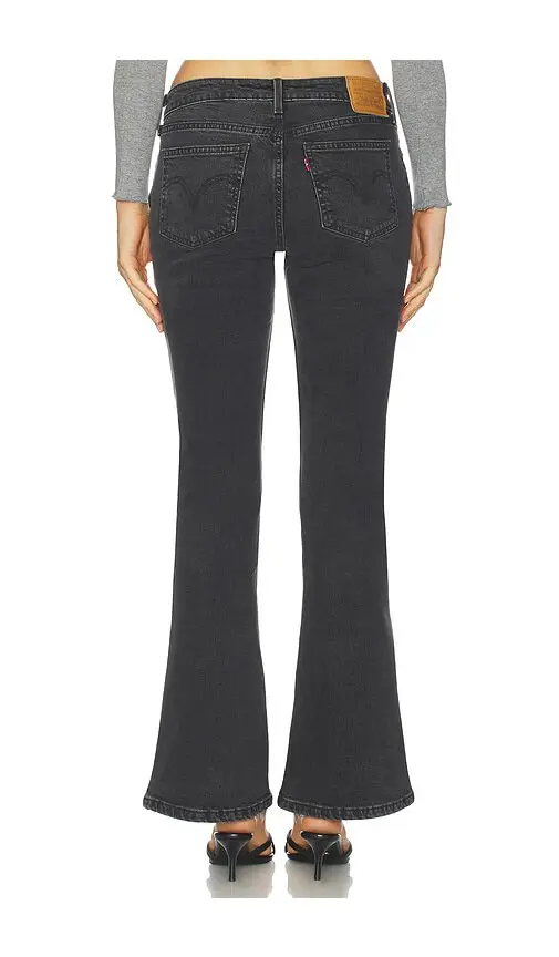 LEVI'S Low Slim Boot Jeans - Black