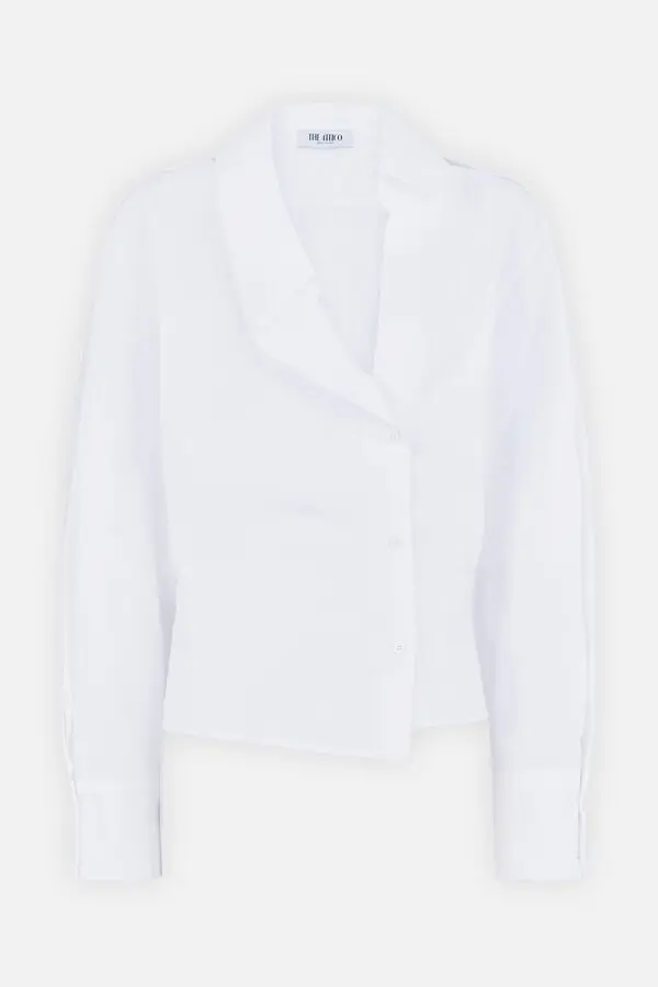 Attico Shirt With Irregular Collar