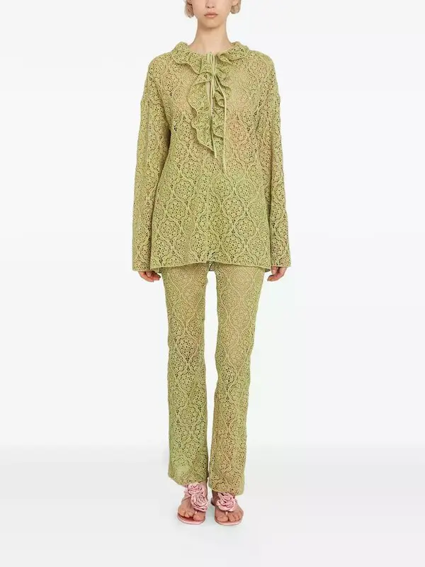 Giambattista Valli Lace Trousers