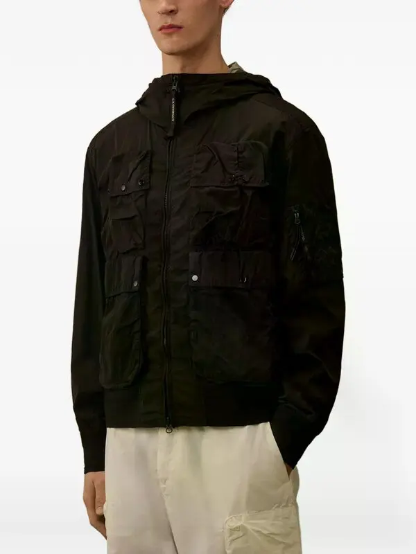 C.P. COMPANY Chrome-r Goggle Jacket - Black