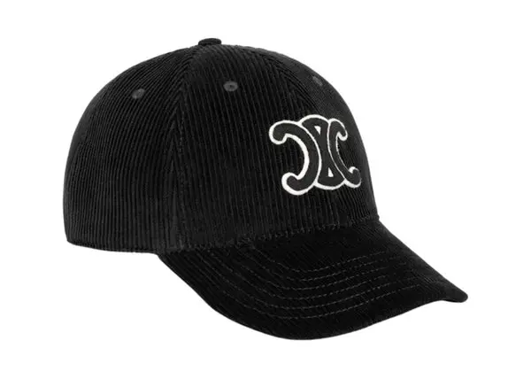 Celine Triomphe Baseball Cap - Black