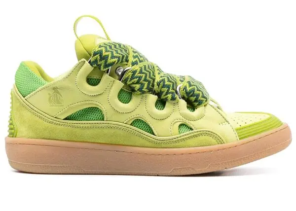 LANVIN Leather Curb Sneakers