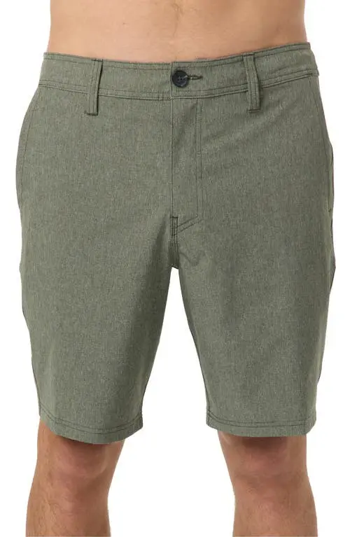 O'Neill Water-resistant Hybrid Shorts - Heather Mulled Basil