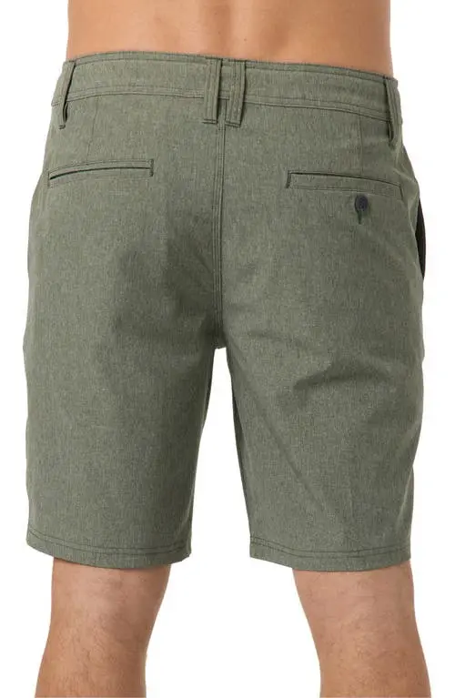O'Neill Water-resistant Hybrid Shorts - Heather Mulled Basil