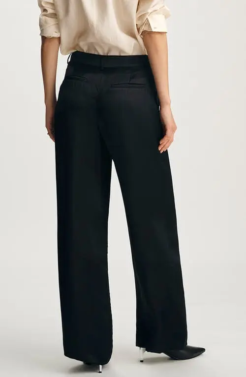 MAVI Satin Wide-leg Trousers