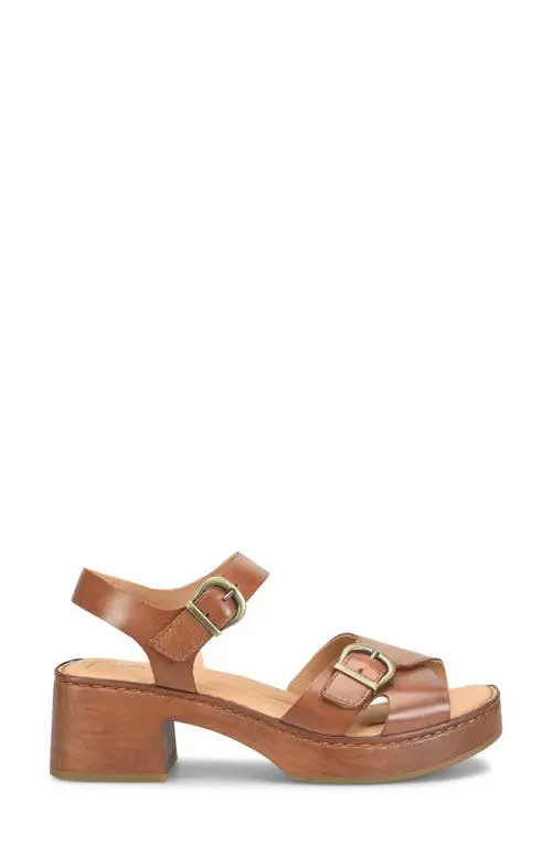 BØRN Bella Platform Sandal - Dark Tan
