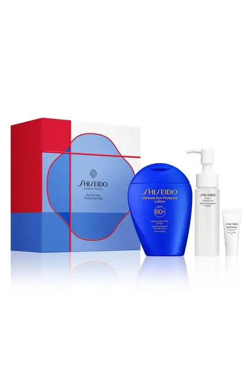 SHISEIDO Active Sun Protection Set $83 Value - No Color