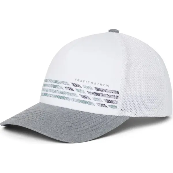 Travis Mathew First Access Baseball Cap - White