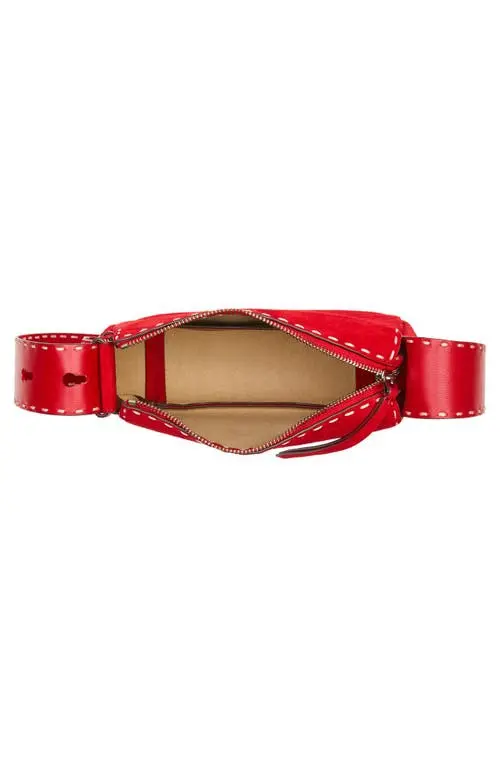 Tory Burch Romy Small Suede Shoulder Bag