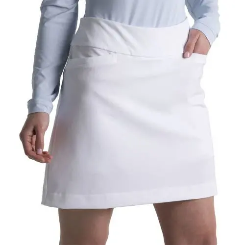 FAIRWAY & GREENE Carrie Golf Skort - White