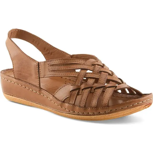 SPRING STEP SHOES Choi Slingback Sandal - Camel