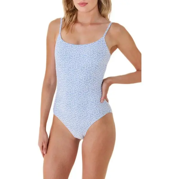 ANDIE Jetties Crisscross One-piece Swimsuit - Misty
